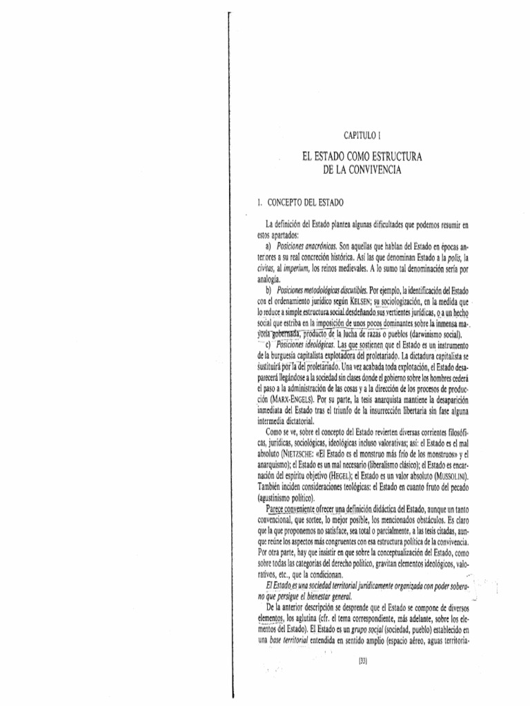 Estado Estructura de Convivencia Pablo Lucas Verdú | PDF