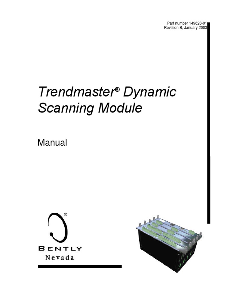 Trendmaster Dynamic Scanning Module: Manual | PDF | Computer Network ...