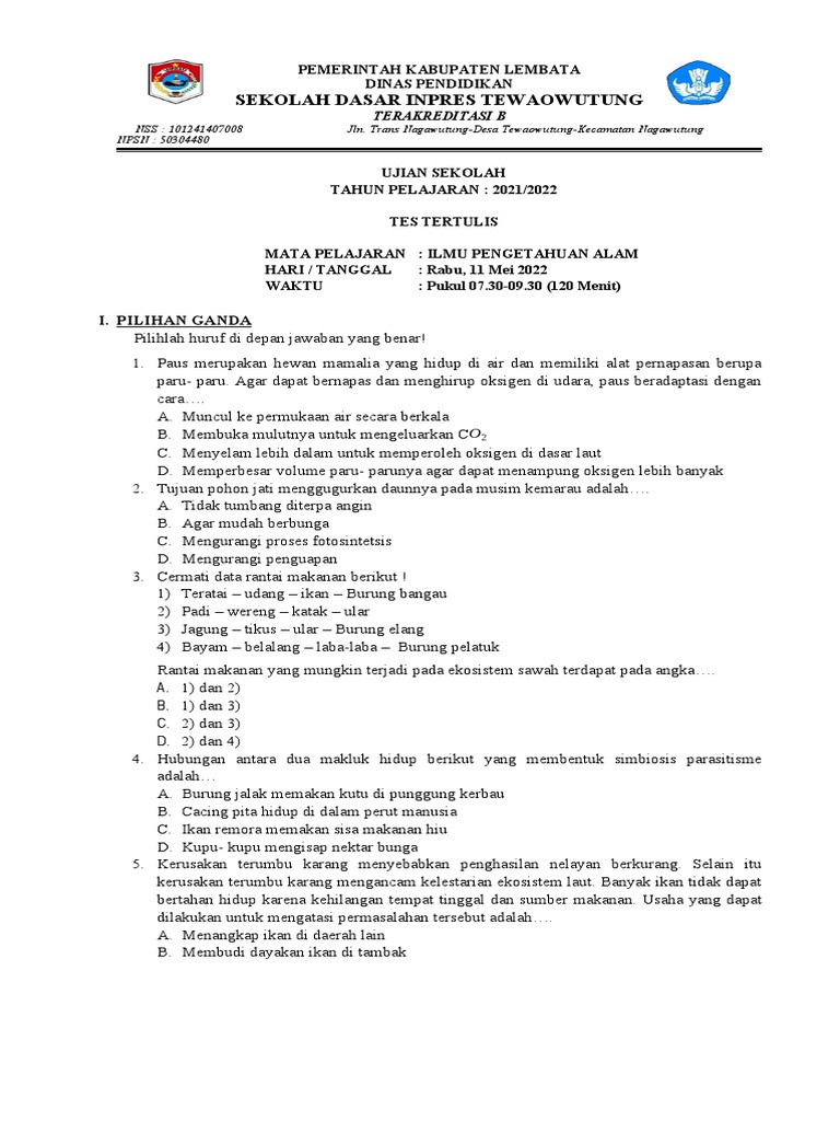 Master Soal Ipa | PDF