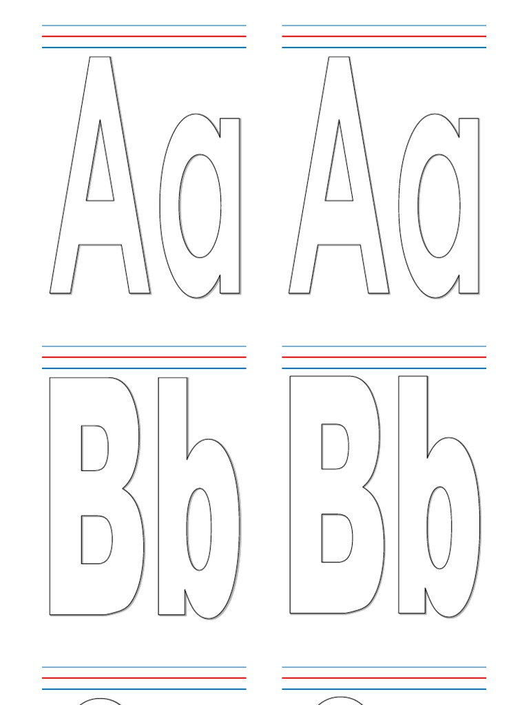 Letter and Number Collage | PDF