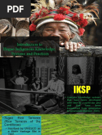 Indigenous Knowledge Systems and Practices in The Philippines - Status ...