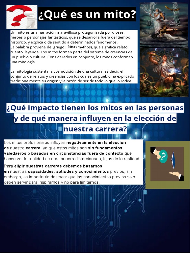 ¿Qué Es Un Mito? | PDF