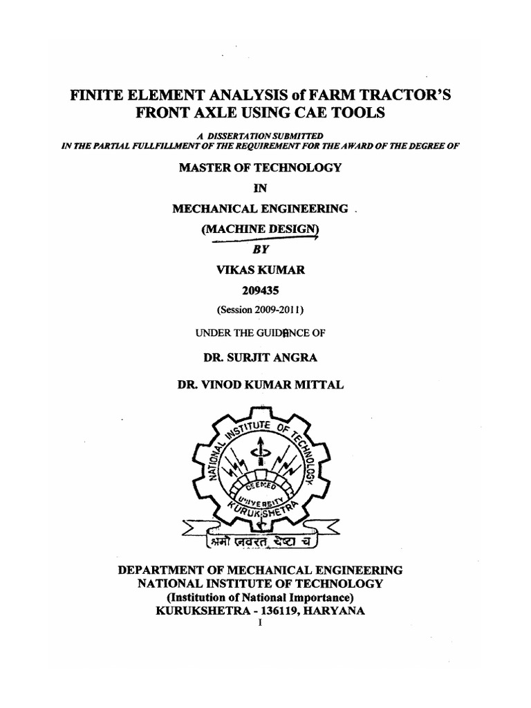 TH 2100 | PDF | Computer Aided Design | Finite Element Method
