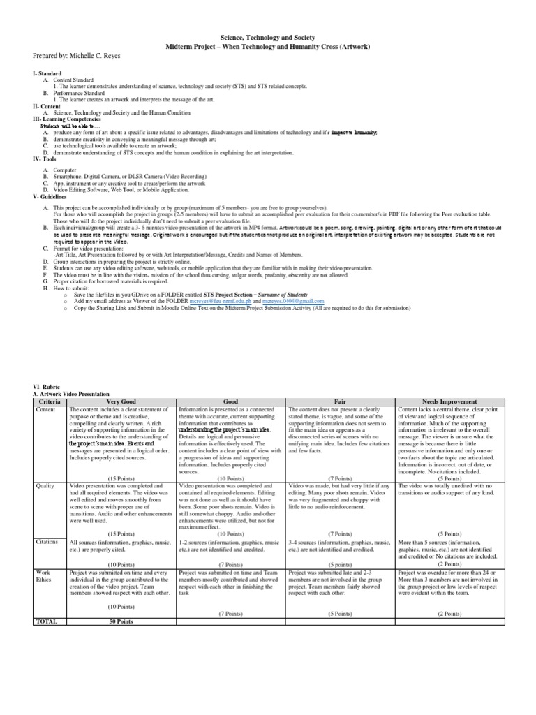 STS Midterm Project | PDF | Information | Mobile App
