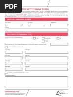 TAFE NSW Withdrawal Application Form | PDF | Apprenticeship | Vocational Education