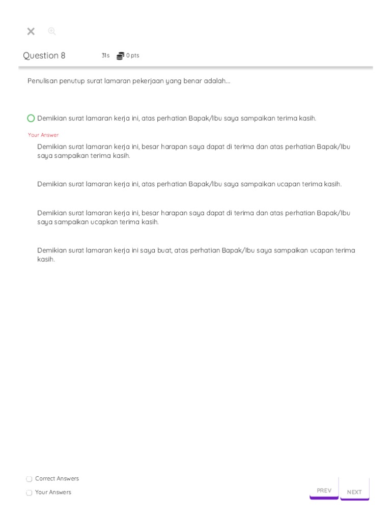 Summary - Quizizz | PDF