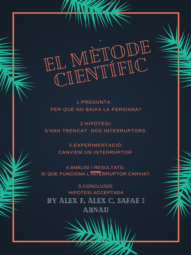 El Mètode Científic | PDF