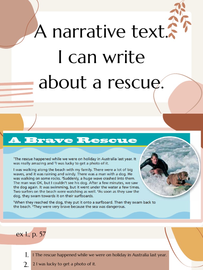 A Narrative Text | PDF