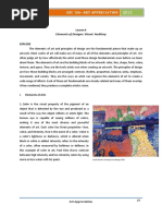 Lesson 7 Principles of Arts | PDF | Composition (Visual Arts) | Symmetry