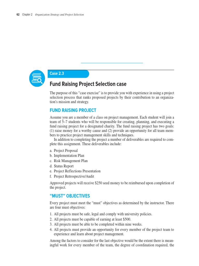 Case 2.3 | PDF | Project Management