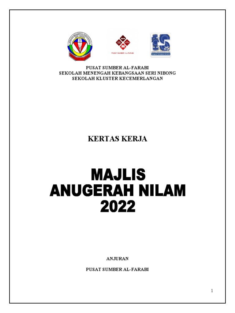 Majlis Anugerah Nilam 2022 | PDF