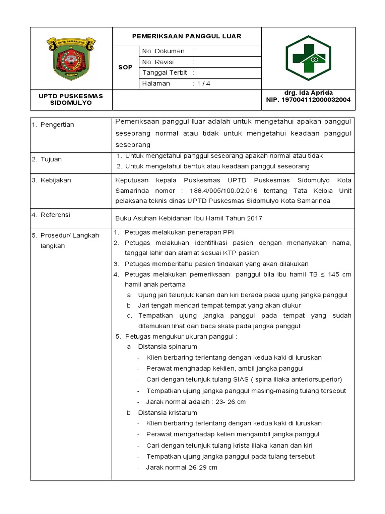 Sop Panggul Luar | PDF | Sains & Matematika