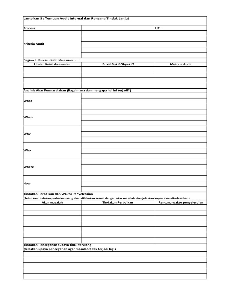 LTPP Audit Internal 2023 | PDF