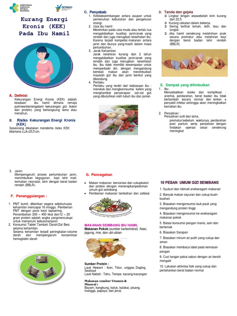 Leaflet Kek | PDF