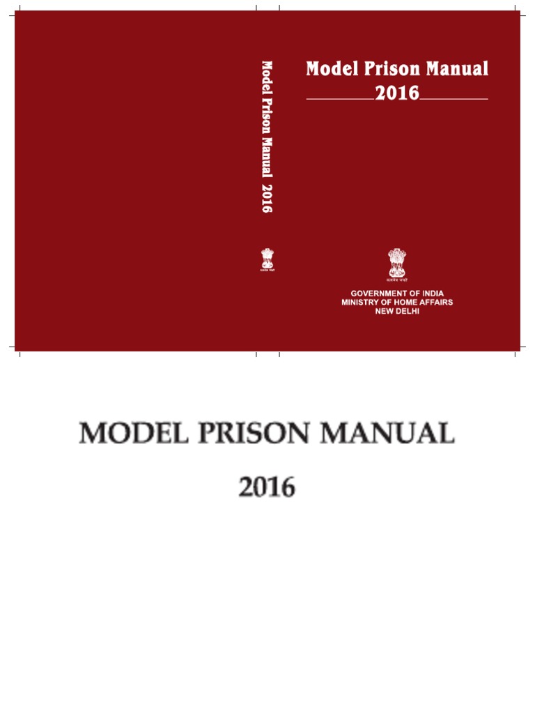 Prison Manual 2016 | PDF