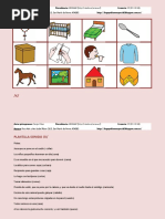 Cuento Patito Feo Vocabulario Pictogramas | PDF