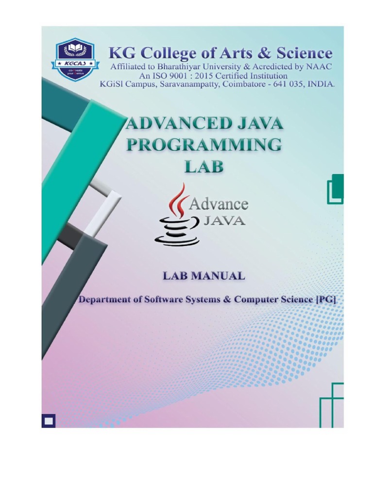 AJP Lab Manual | PDF | Computer Science | Java Platform AJP Lab Manual | PDF | Computer Science | Java Platform