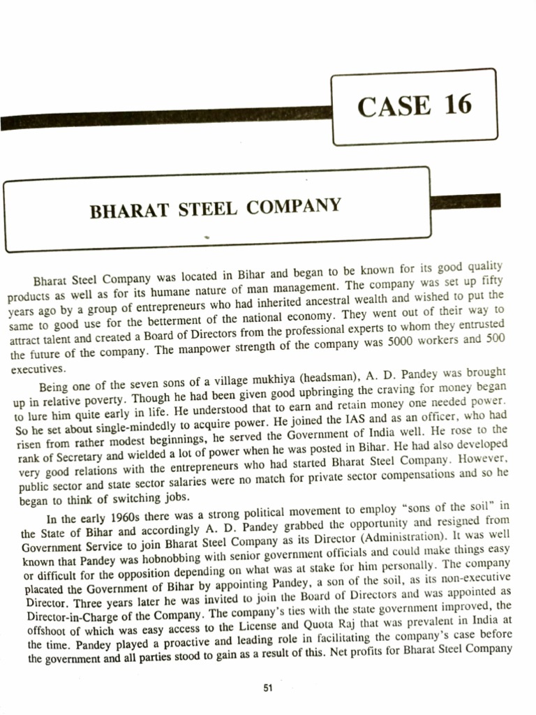 Bharat Steel Company | PDF