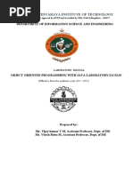 Advanced - Java - Lab Manual (Updated) 31.05.2022 | PDF | Method (Computer Programming) | Port ...