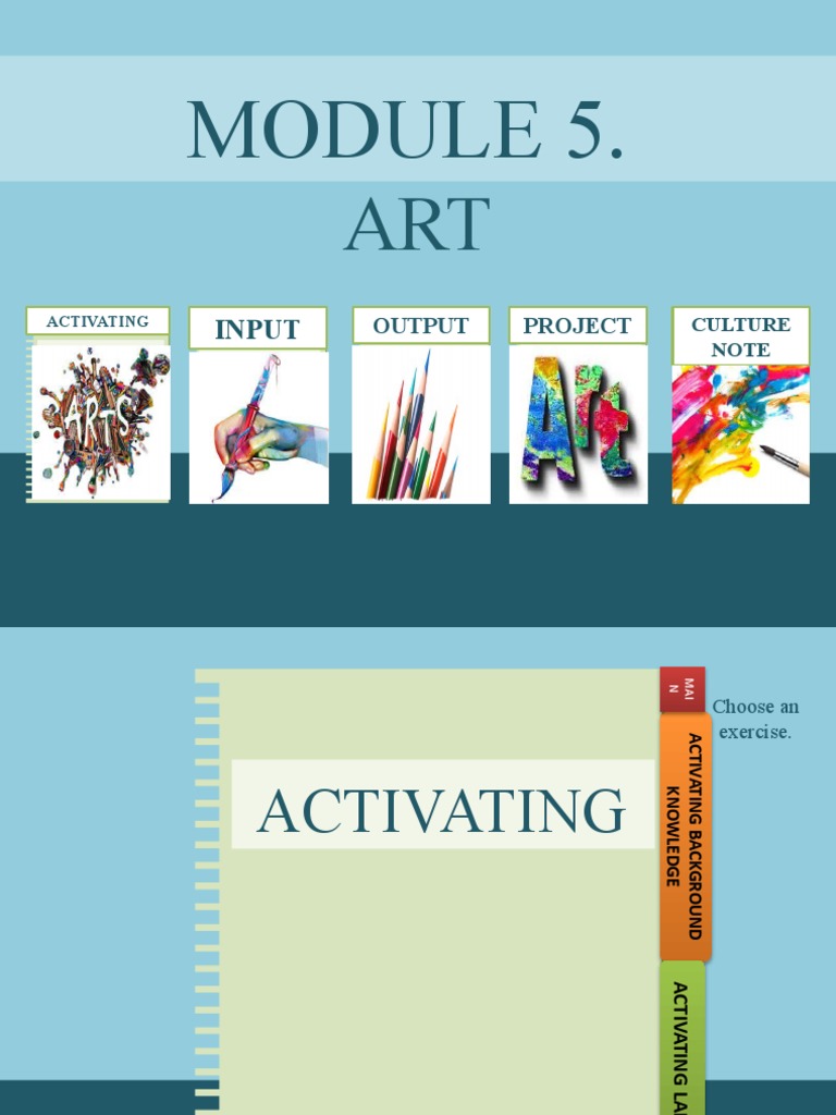 Module 5. Art | PDF | Graffiti | The Arts