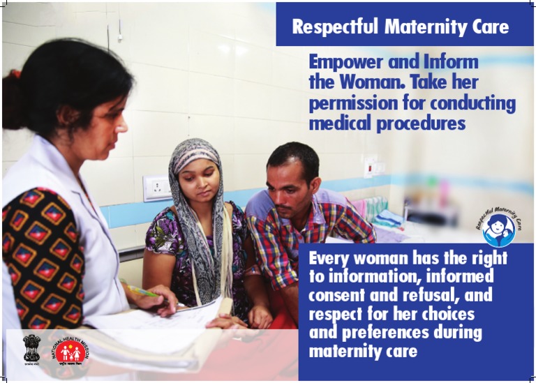 Poster 4 Respectful Maternity Care - Print Ready File | PDF