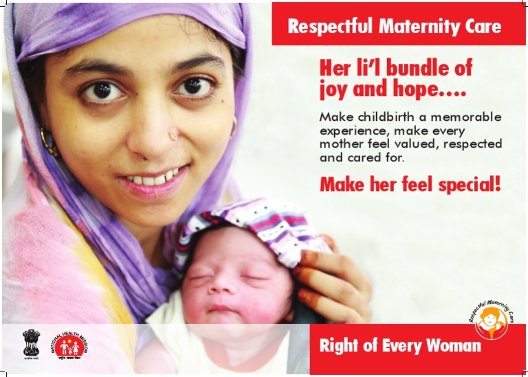 Poster 1 Respectful Maternity Care - Print Ready File | PDF