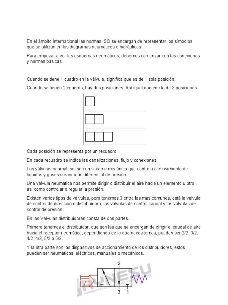 Símbolos Neumáticos | PDF | Neumática | Tecnologías de gas
