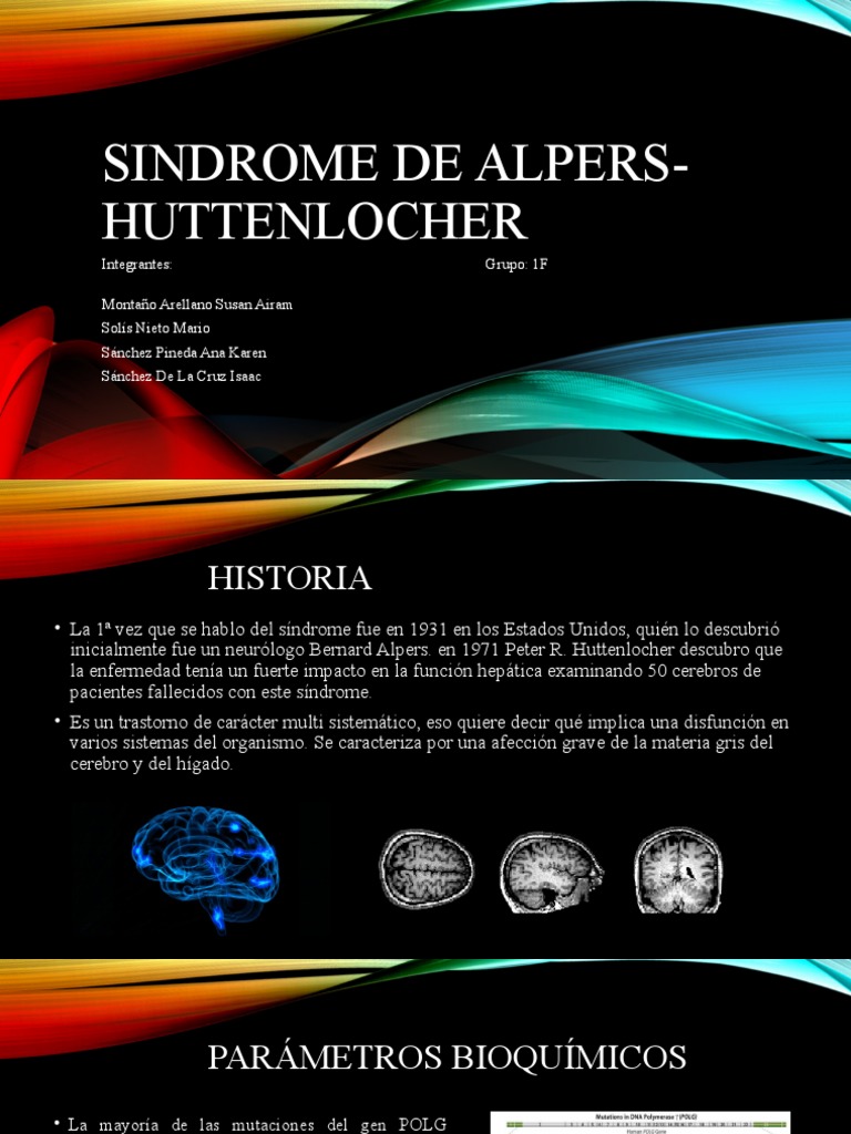 Sindrome de Alpers-Huttenlocher | PDF | Epilepsia | Mutación