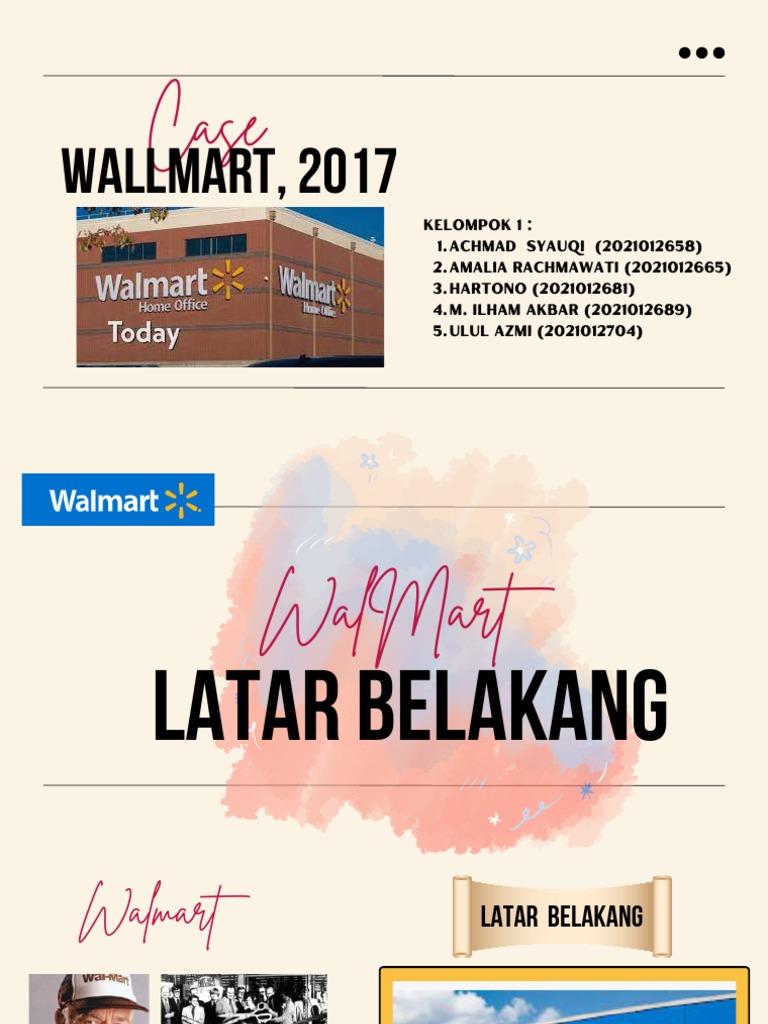 Studi Kasus Walmart 2017 | PDF