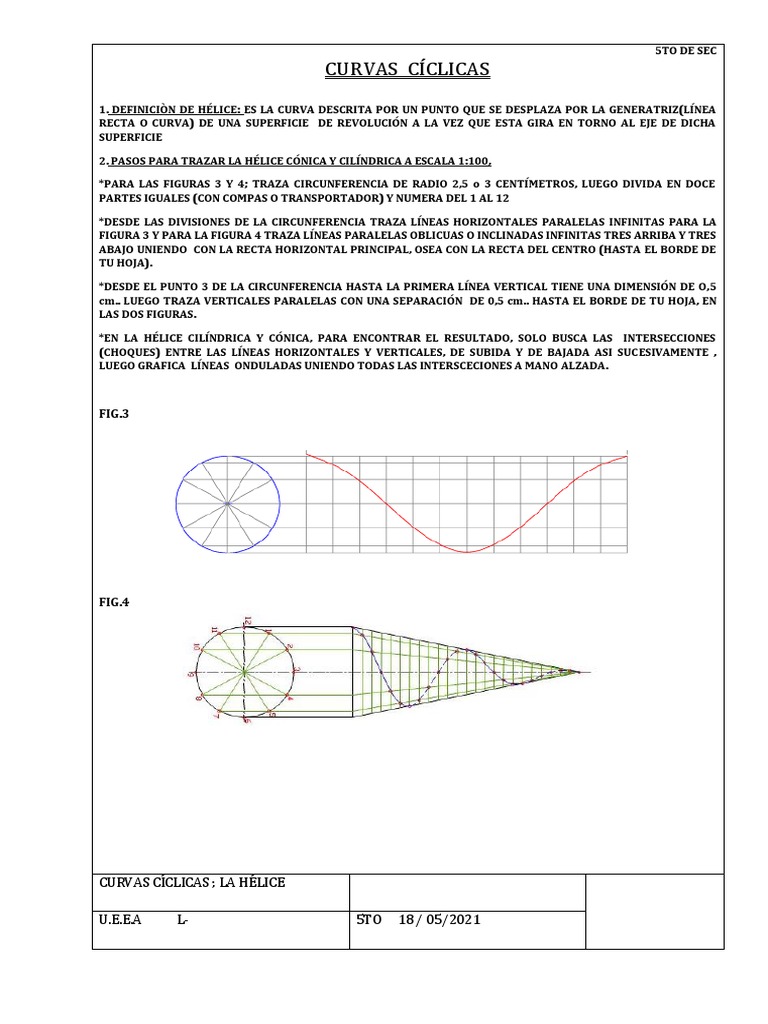 La Hélice | PDF | Formas geométricas | Geometría Elemental