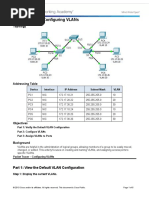 3.3.12-Packet-Tracer - Vlan-Configuration | PDF | Computer Network | Network Interface Controller