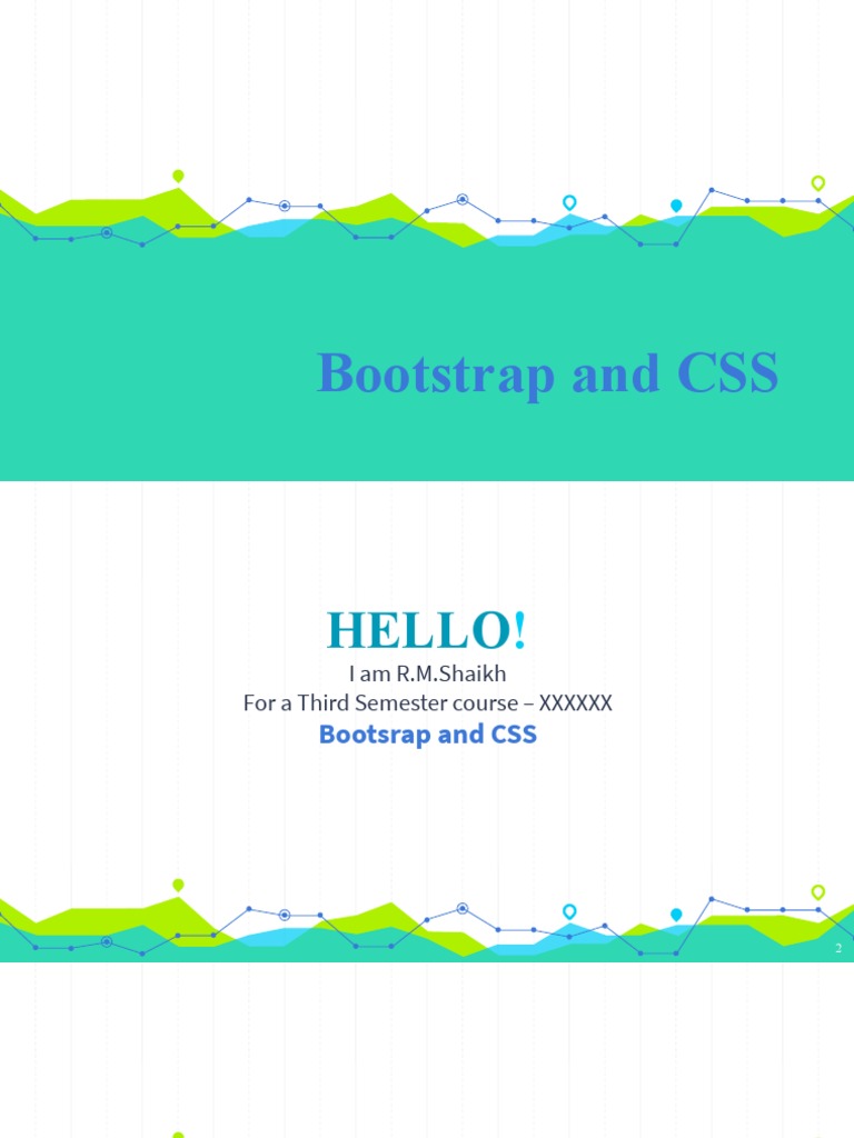 Bootstrap and CSS | PDF | Bootstrap (Front End Framework) | Html