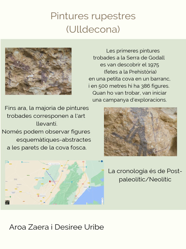 Pintures Rupestres (Ulldecona) | PDF