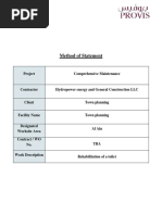 Gypsum Plaster Checklist | PDF | Plaster | Door