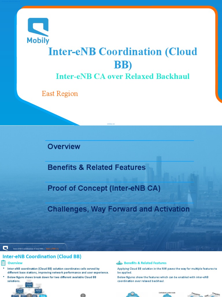 Cloud BB - Inter-eNB CA Over RelaxedBH | PDF | Data Transmission | Computer Science