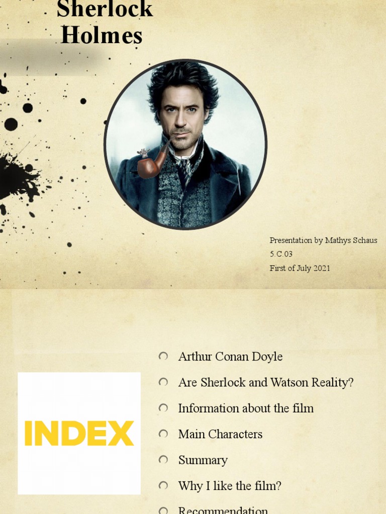 Sherlock-Holmes - Kopie | PDF | Sherlock Holmes | Dr. Watson