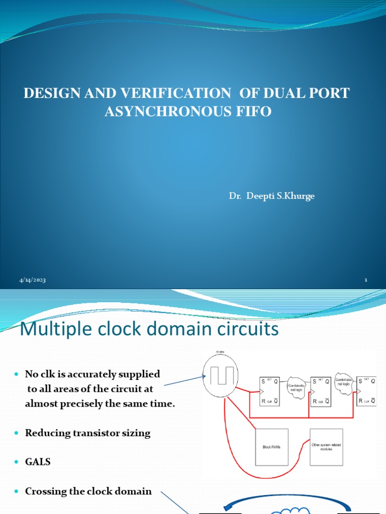 FIFO Design | PDF | Computer Architecture | Computer Engineering