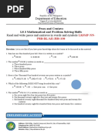 Addition and Subtraction of Philippine Money (Coins and Pesos) | PDF ...