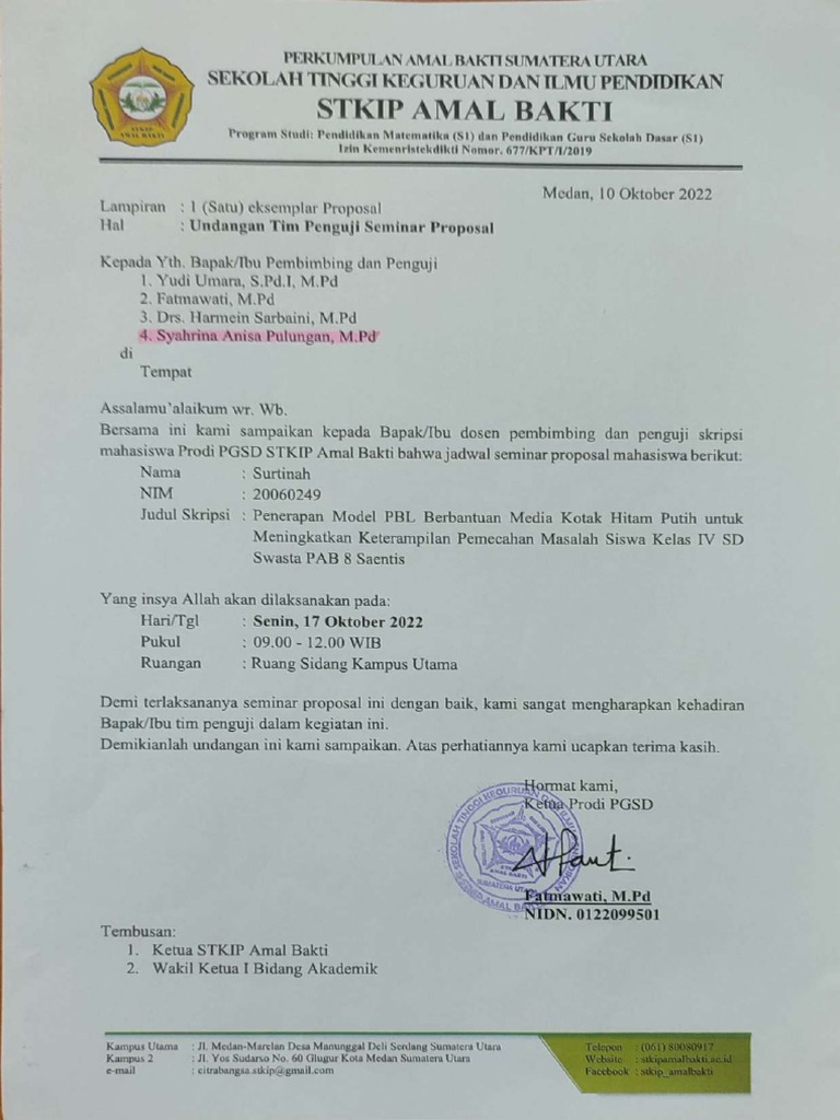 Undangan Sempro | PDF