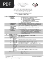 Physical Science Melcs | PDF | Light | General Relativity