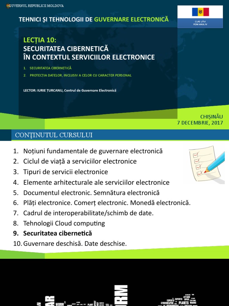 Securitatea cibernetică și protecția datelor în contextul serviciilor ...