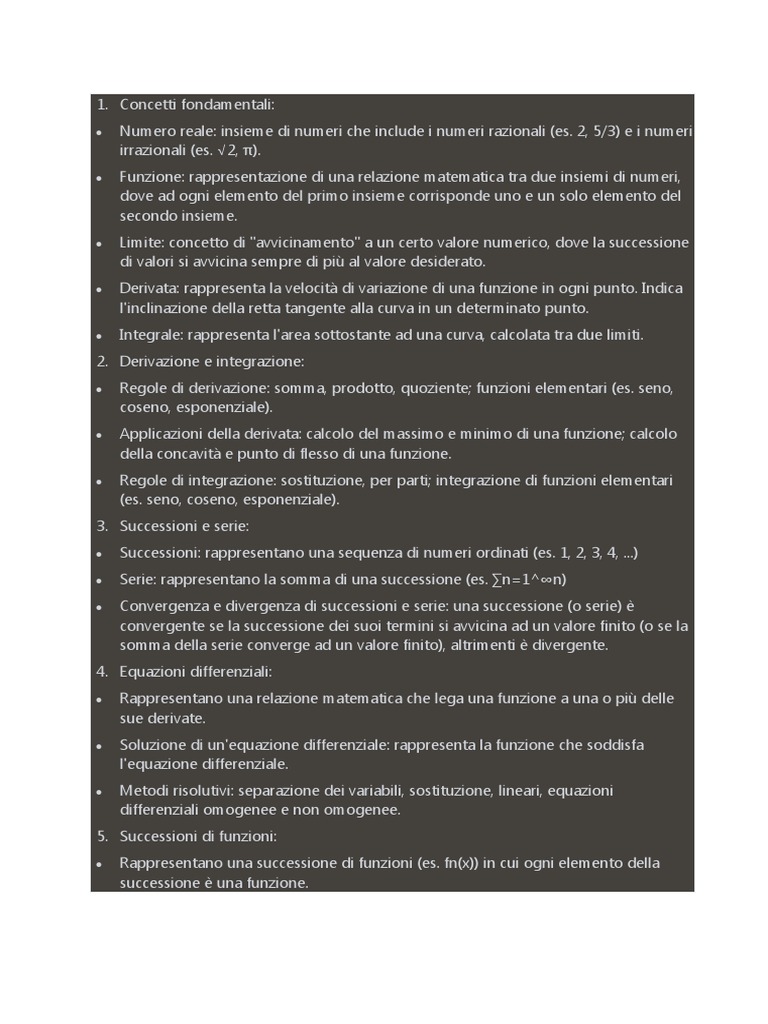 Appunti 4 | PDF