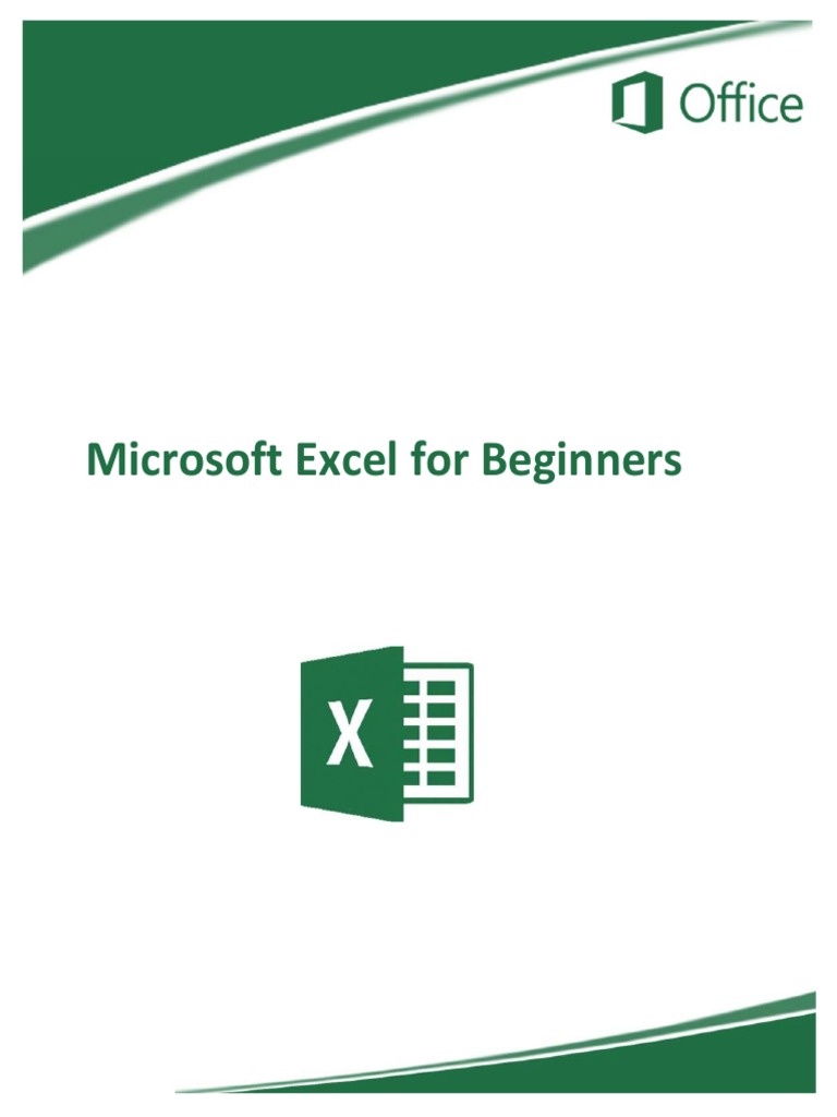 Beginners Guide Excel | Download Free PDF | Microsoft Excel | Worksheet