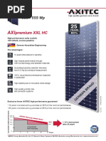 Luminous Panel and Inverter Data Sheet | PDF | Solar Panel | Power Supply