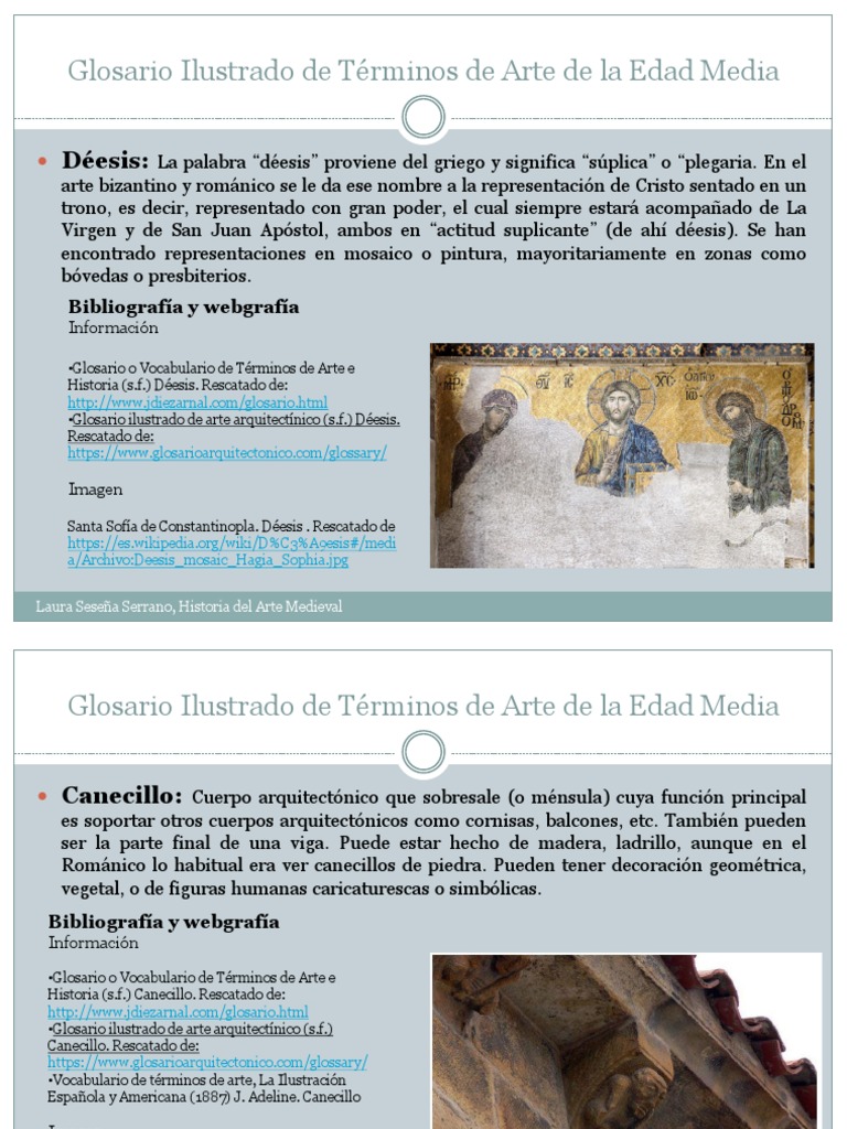Glosario Ilustrado de Términos de Arte de la-convertido | PDF