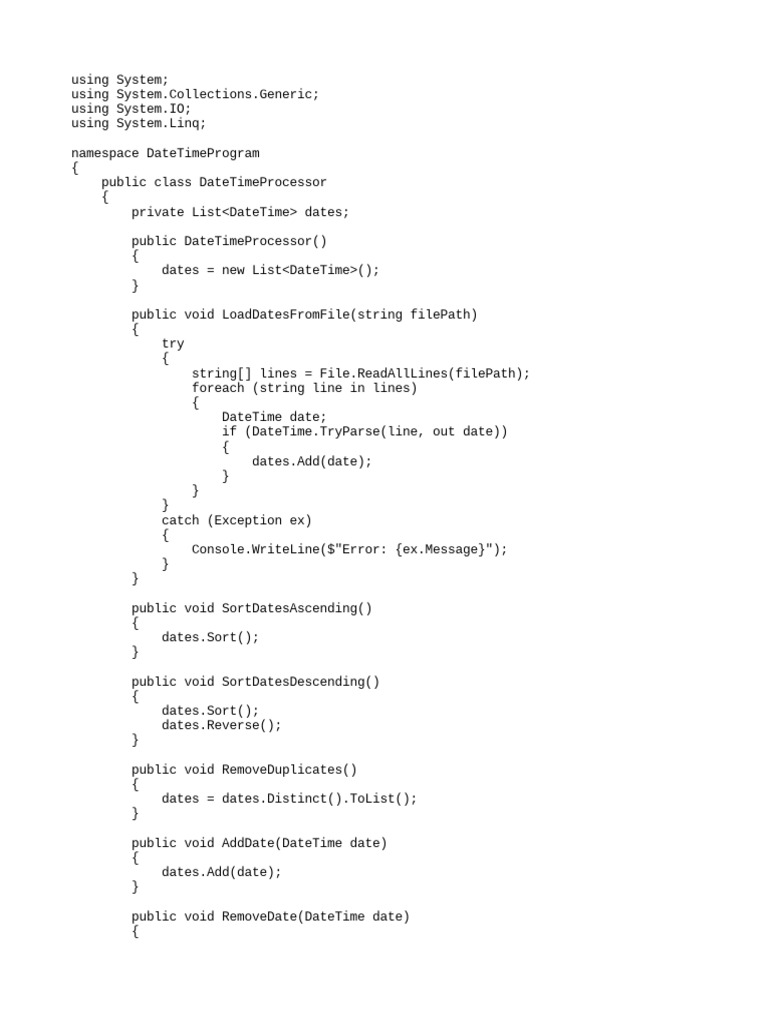 Datatime Program | PDF | Computer Engineering | Information Technology Management