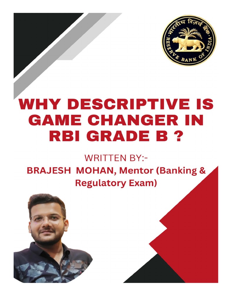 Descriptive Writing Tips and Tricks For RBI Grade B 2023 | PDF ...