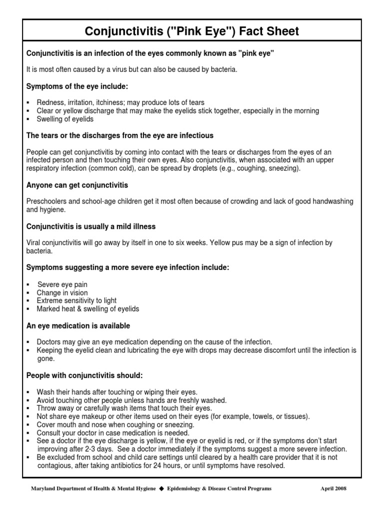 Conjunctivitis | PDF