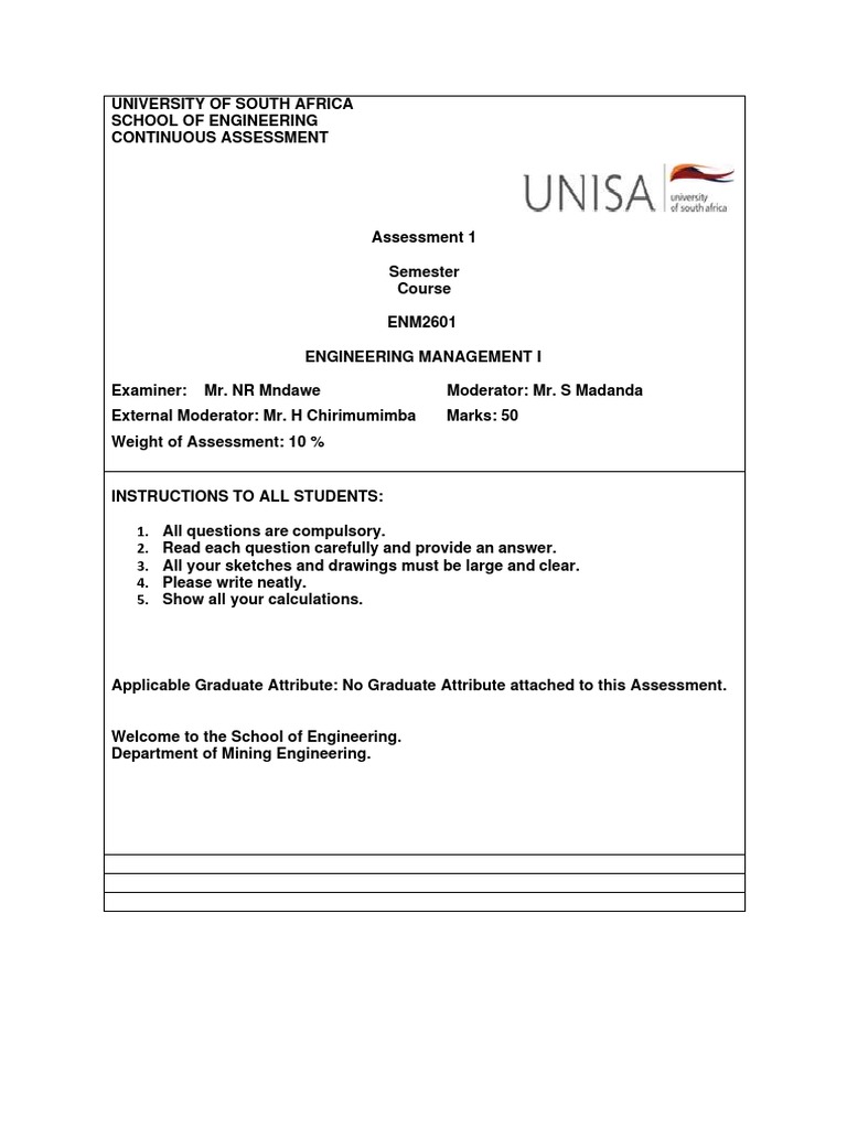Assessments ENM | PDF | Engineering | Applied Ethics