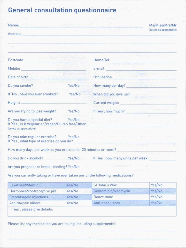 Azzalure Consent Form | PDF